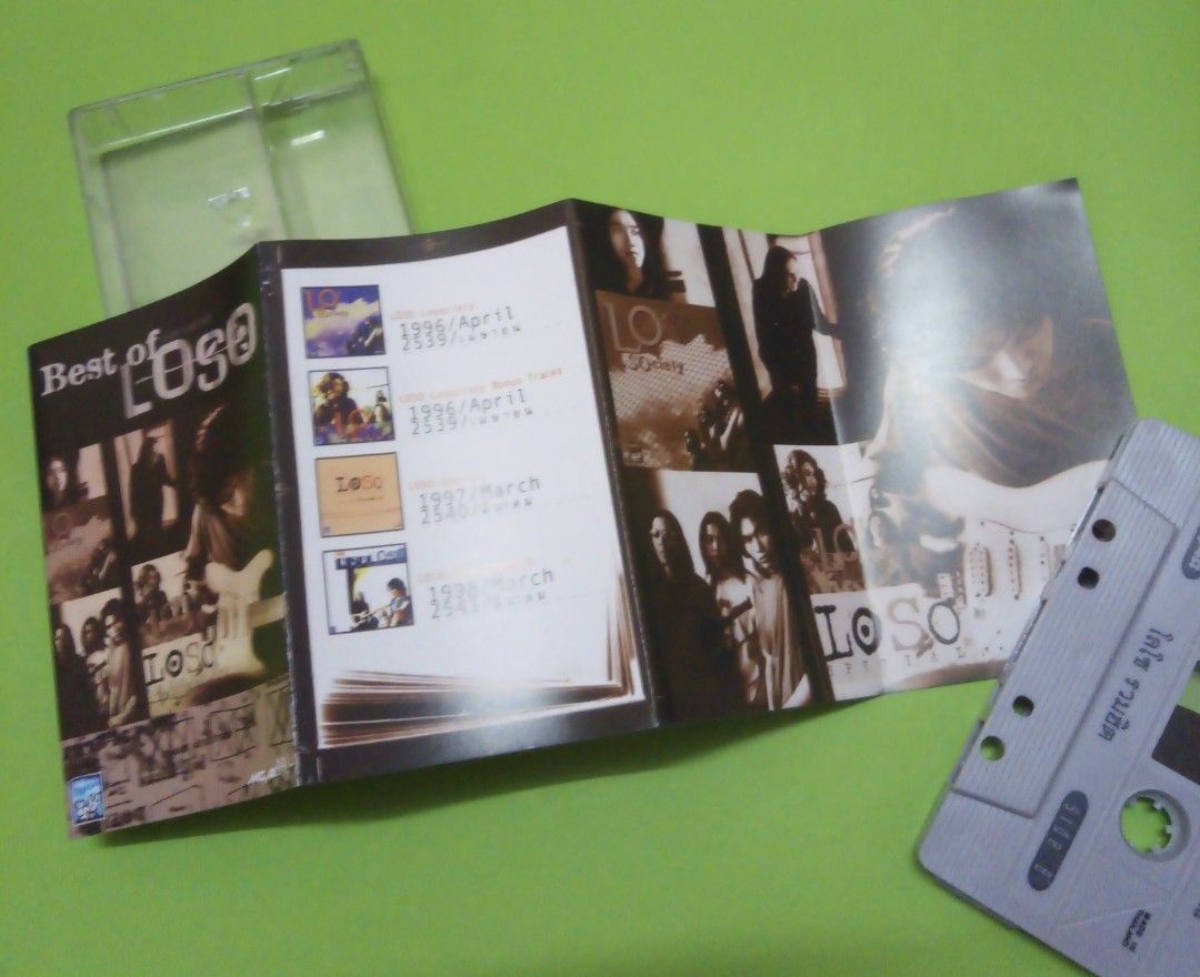 CASSETTE LOSO : BEST OF LOSO ALBUM (1999, COMPILATION) GRUNGE ...