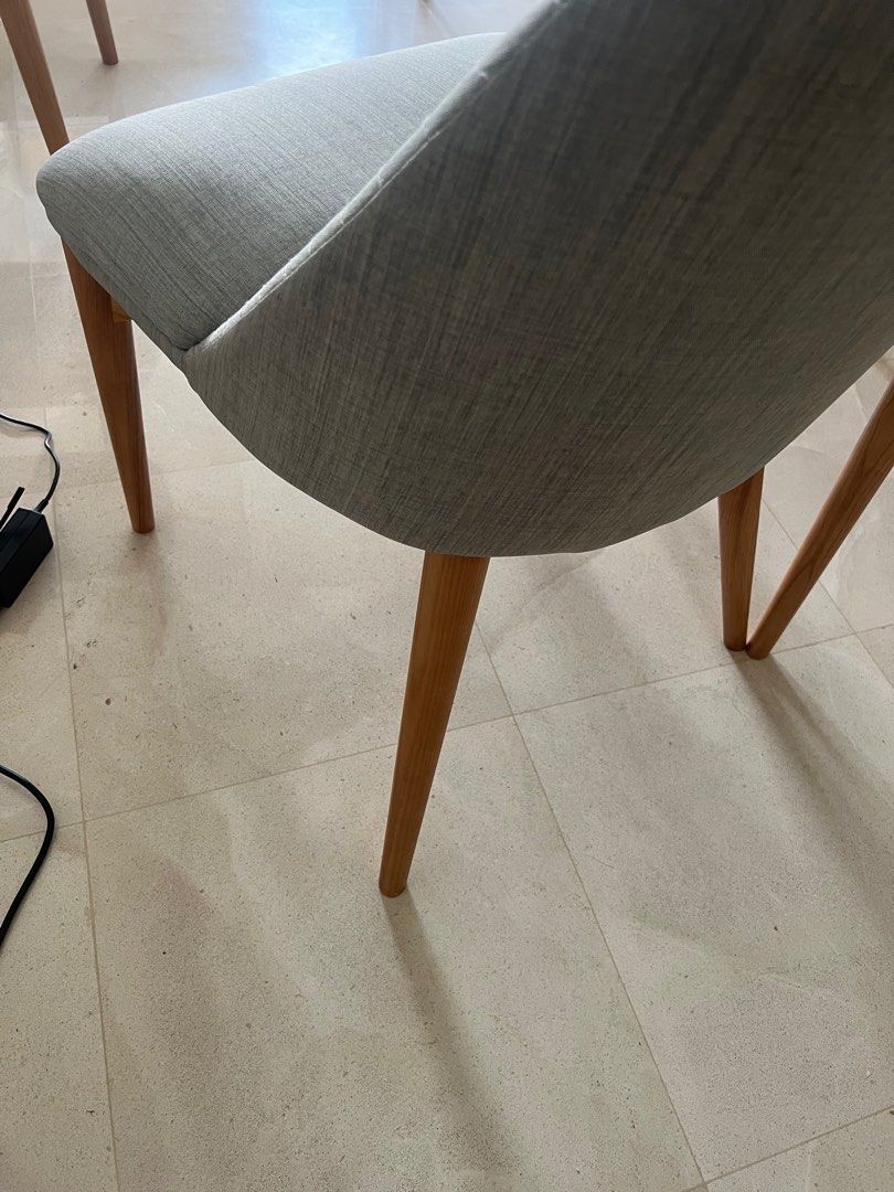 Castlery chairs - Debbie Chair X2, Furniture & Home Living, Furniture ...