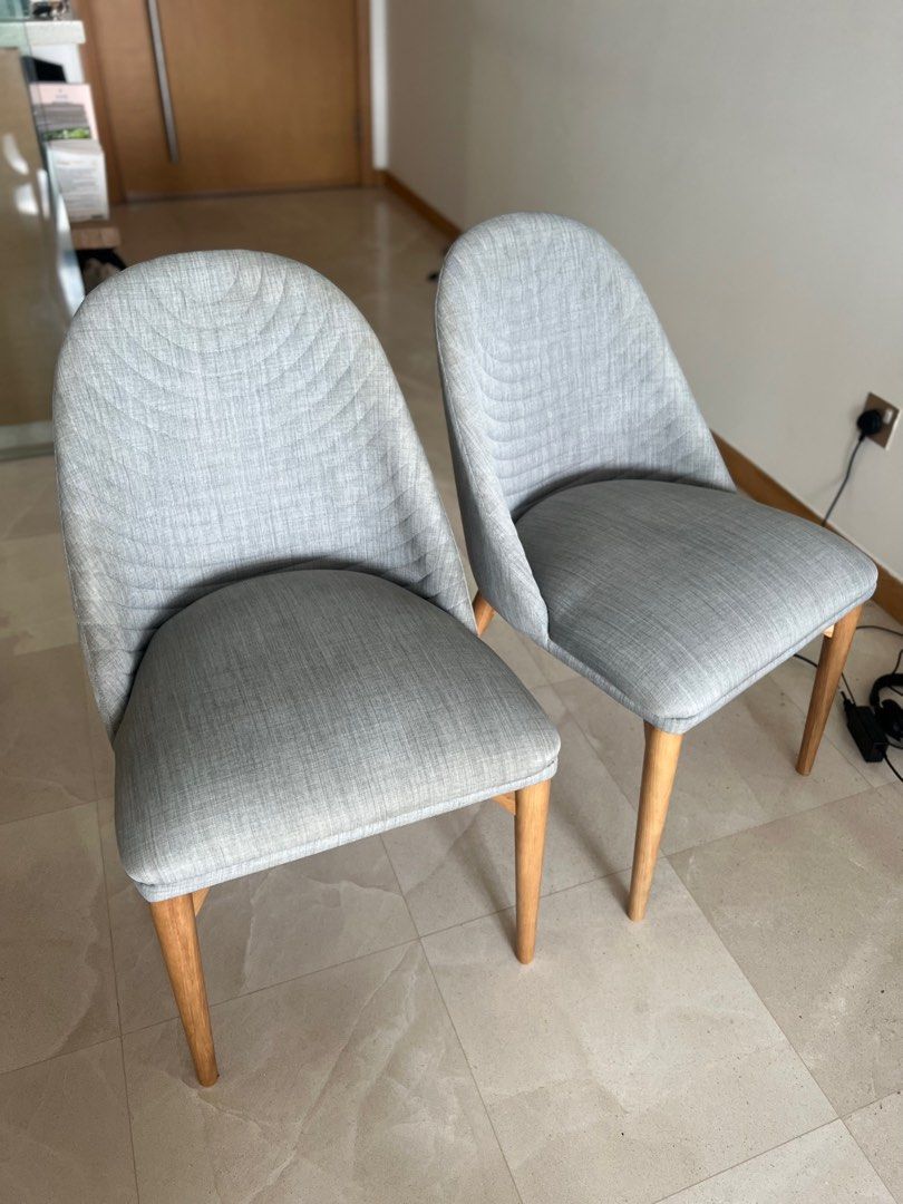 Castlery chairs - Debbie Chair X2, Furniture & Home Living, Furniture ...