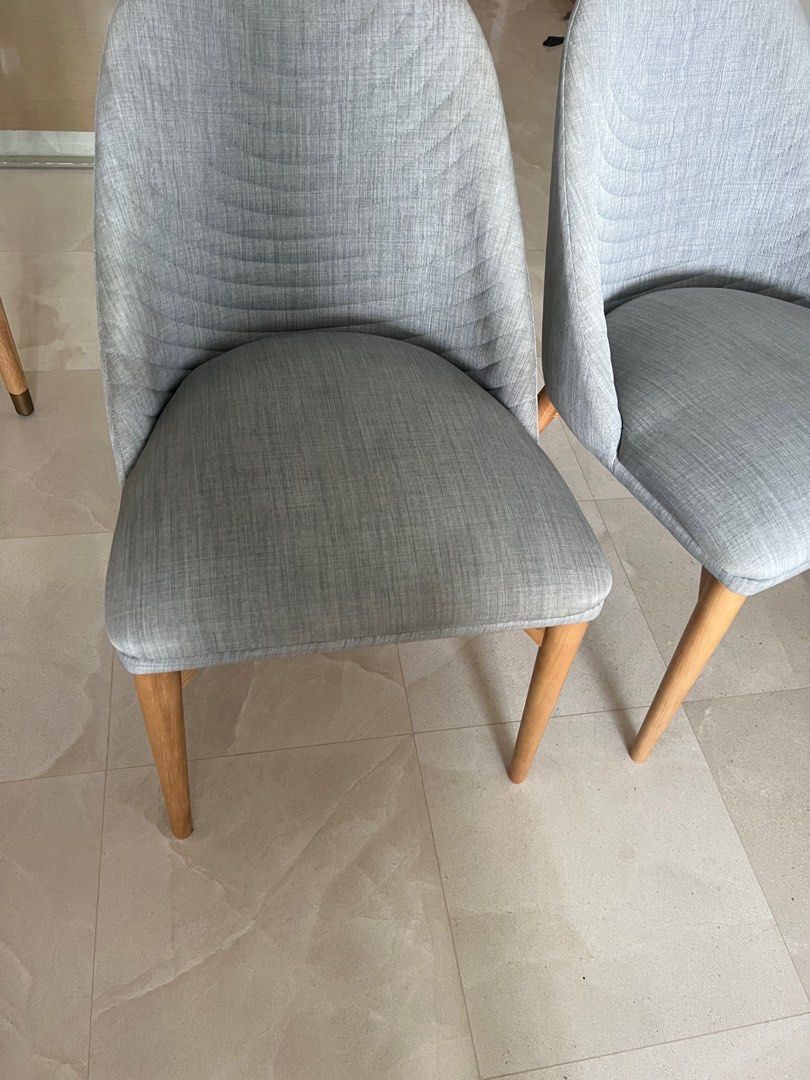 Castlery chairs - Debbie Chair X2, Furniture & Home Living, Furniture ...
