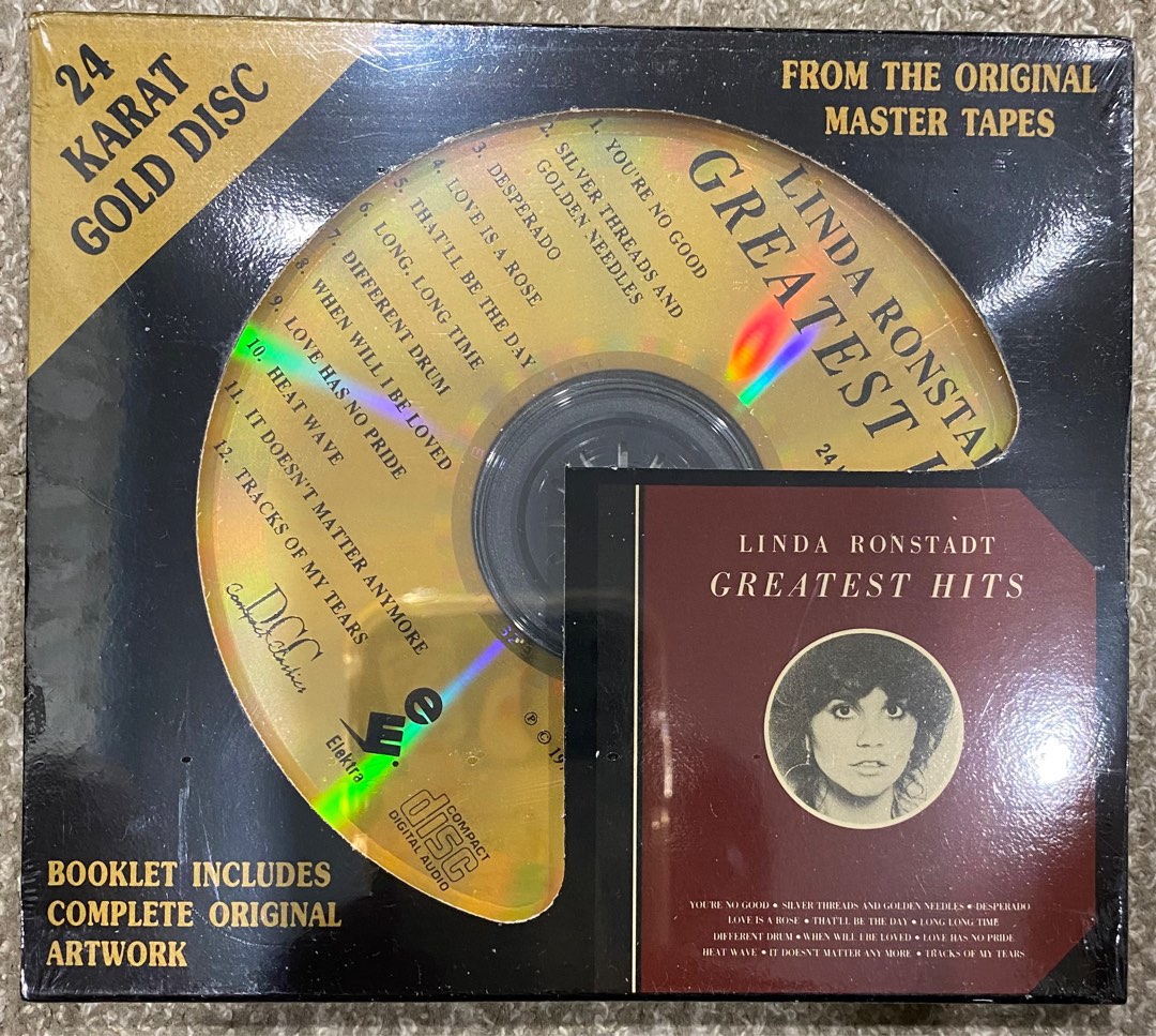 CD: audiophile, female vocals - brand new DCC Linda Ronstadt Greatest ...