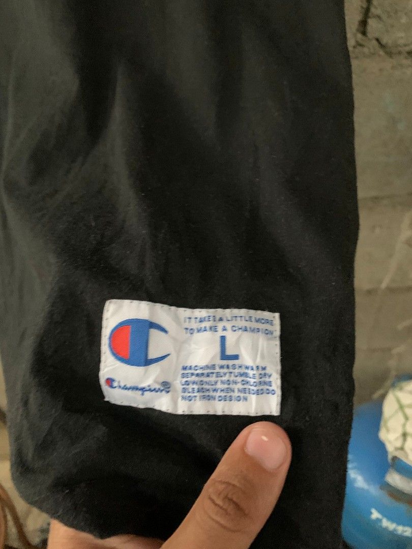 Champion Side Logo, Men's Fashion, Tops & Sets, Tshirts & Polo Shirts ...