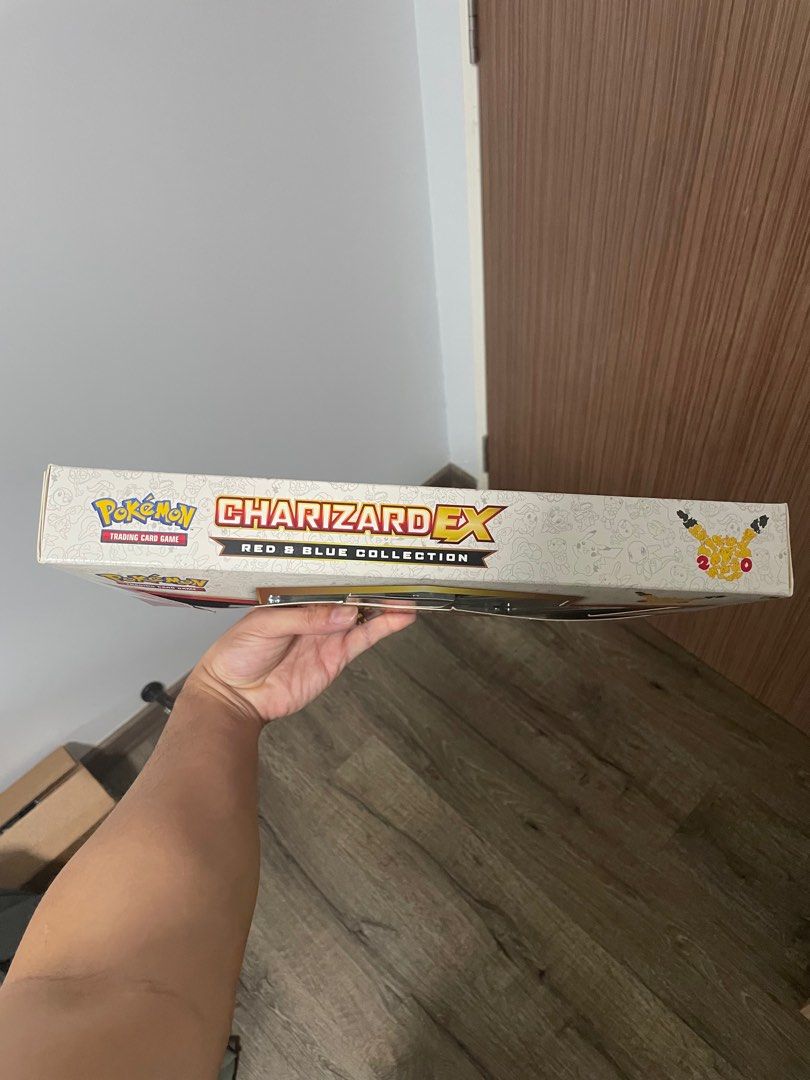 Charizard EX box Red & Blue collection, Hobbies & Toys, Toys & Games on ...