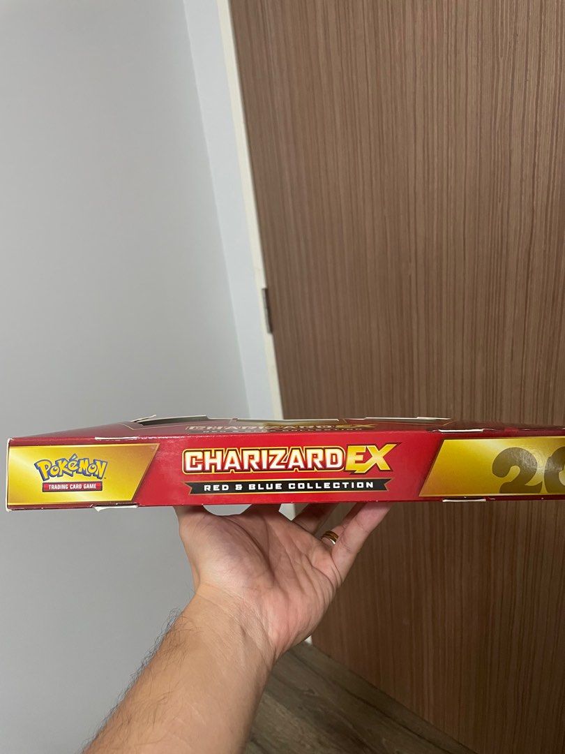 Charizard EX box Red & Blue collection, Hobbies & Toys, Toys & Games on ...