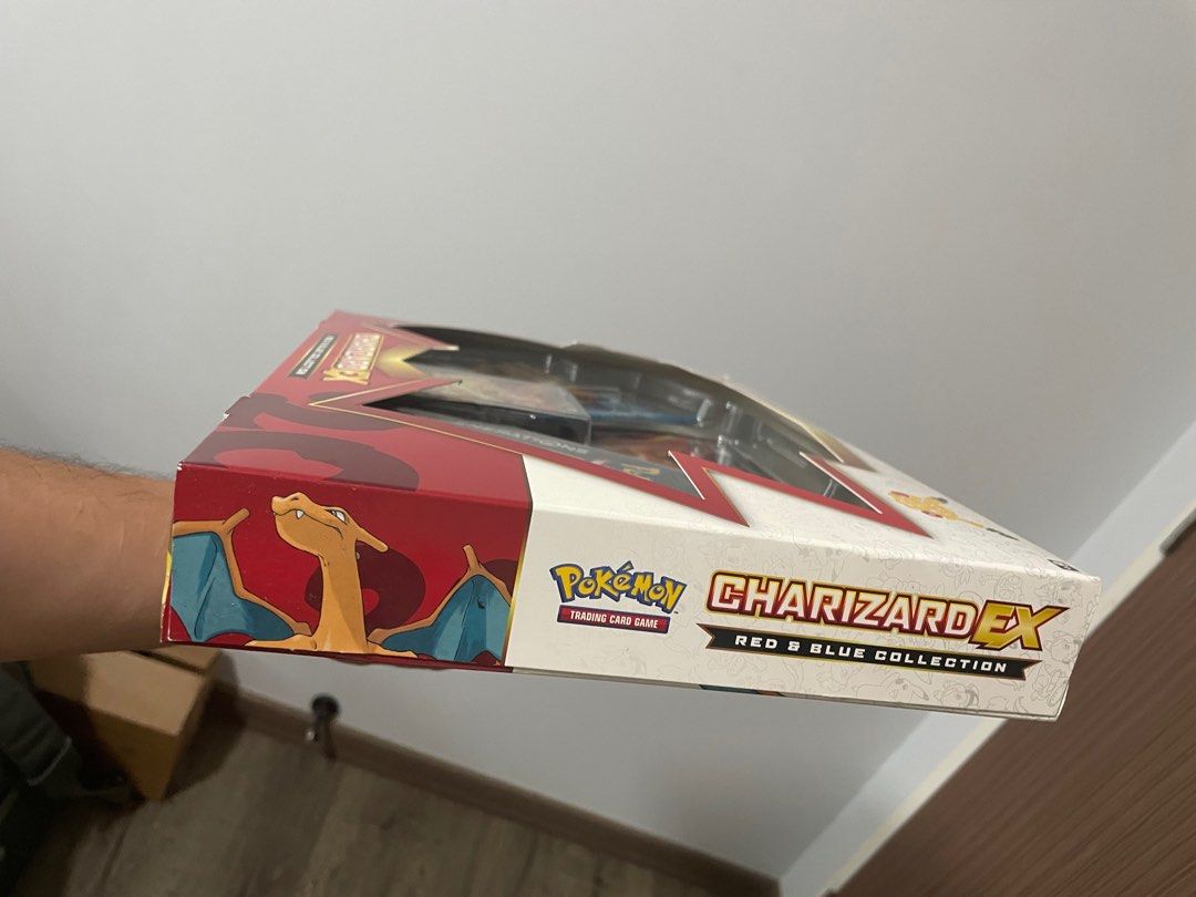 Charizard EX box Red & Blue collection, Hobbies & Toys, Toys & Games on ...
