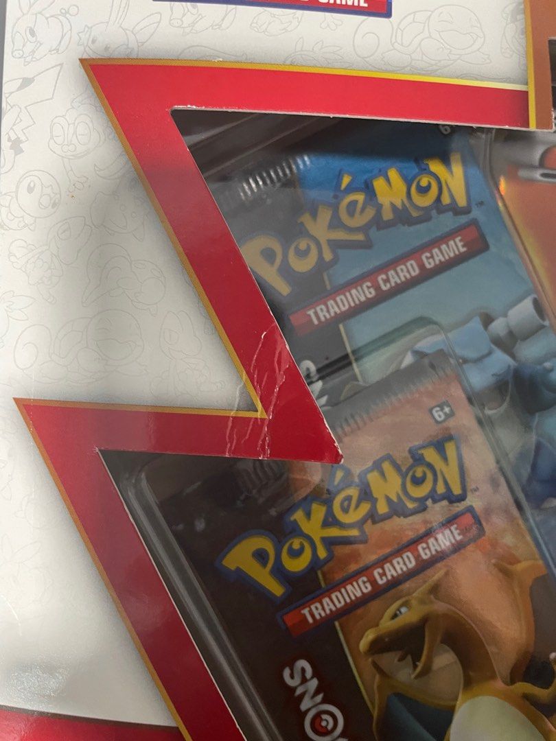 Charizard EX box Red & Blue collection, Hobbies & Toys, Toys & Games on ...