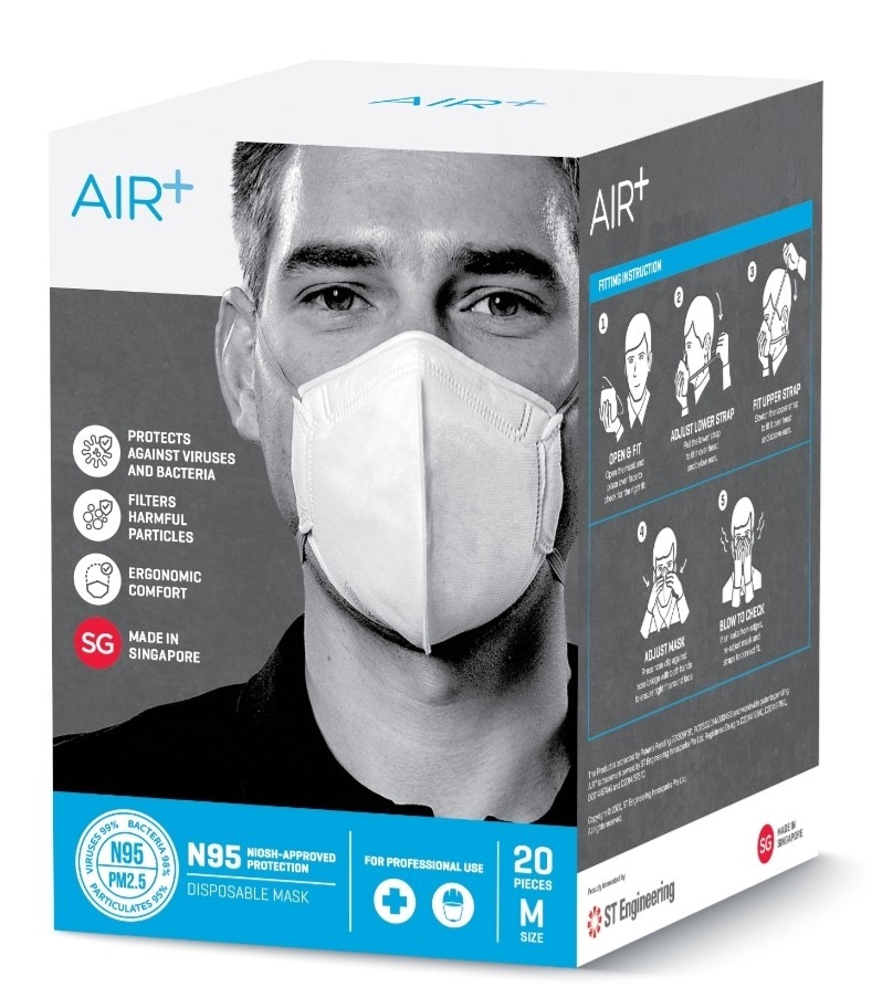 [Clearance Sale] Airplus Air + NIOSH N95 Mask, Health & Nutrition, Face ...