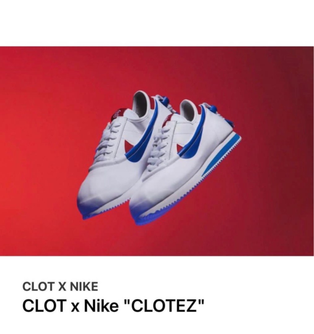 CLOT x nike clotez, Men's Fashion, Footwear, Sneakers on Carousell