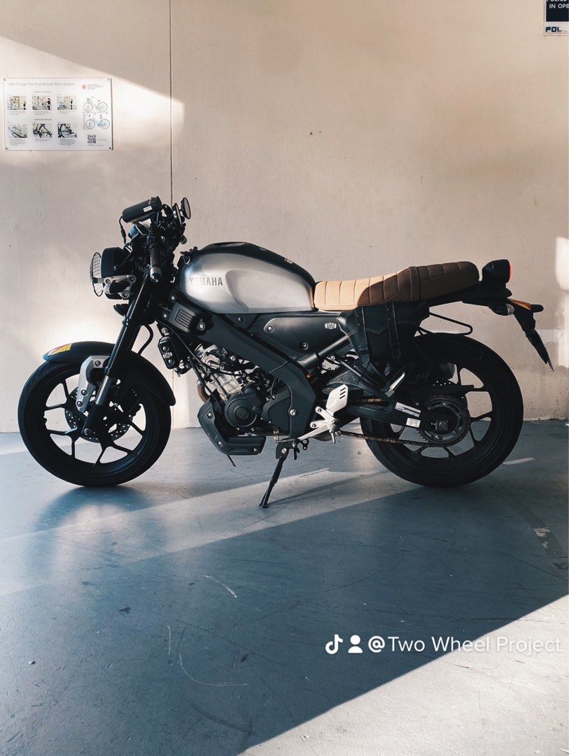 Clubman handlebar cafe racer bars Mutt XSR155 xsr w175 sr400 cb150r ...