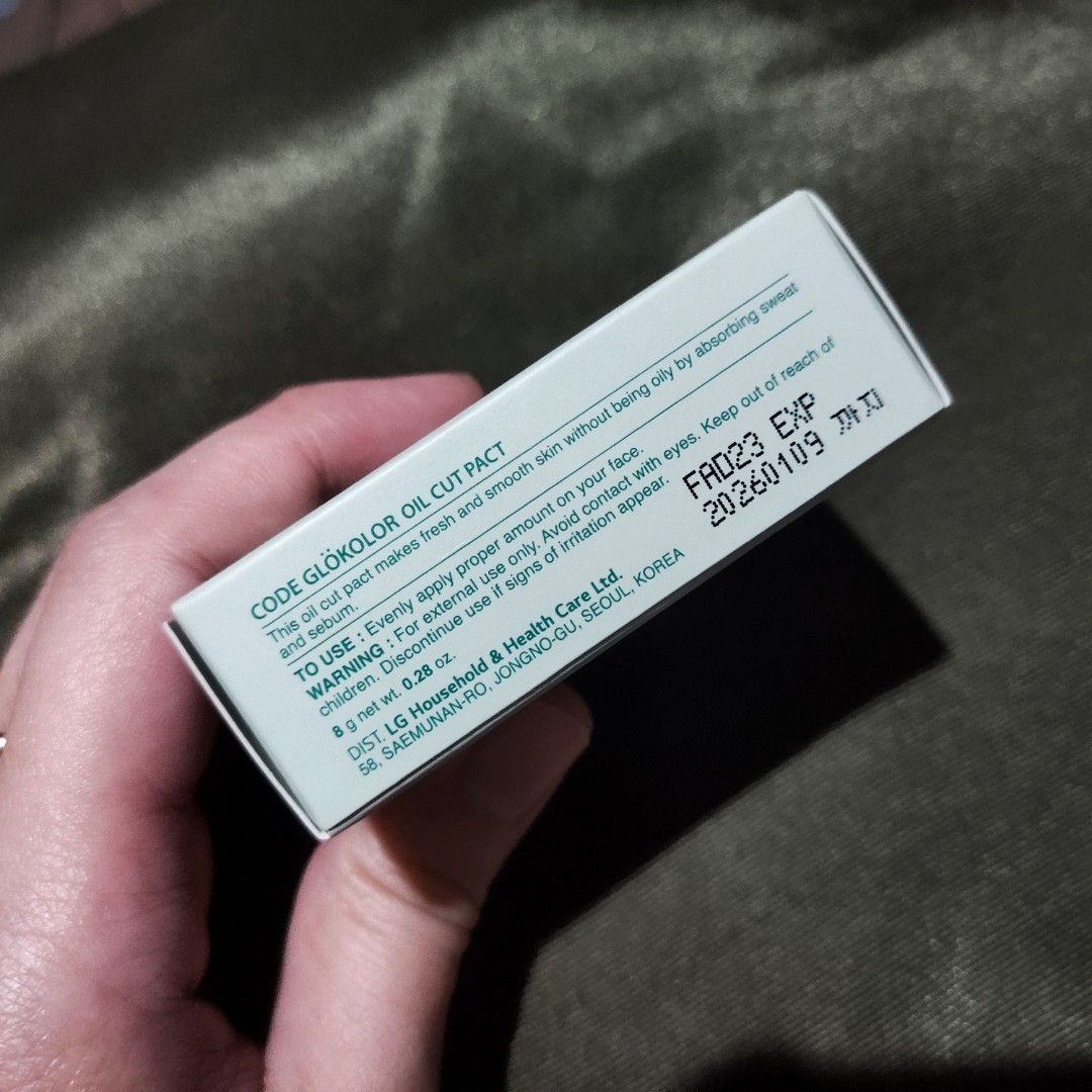 Code oil cut pact -from korea, Beauty & Personal Care, Face, Makeup on ...