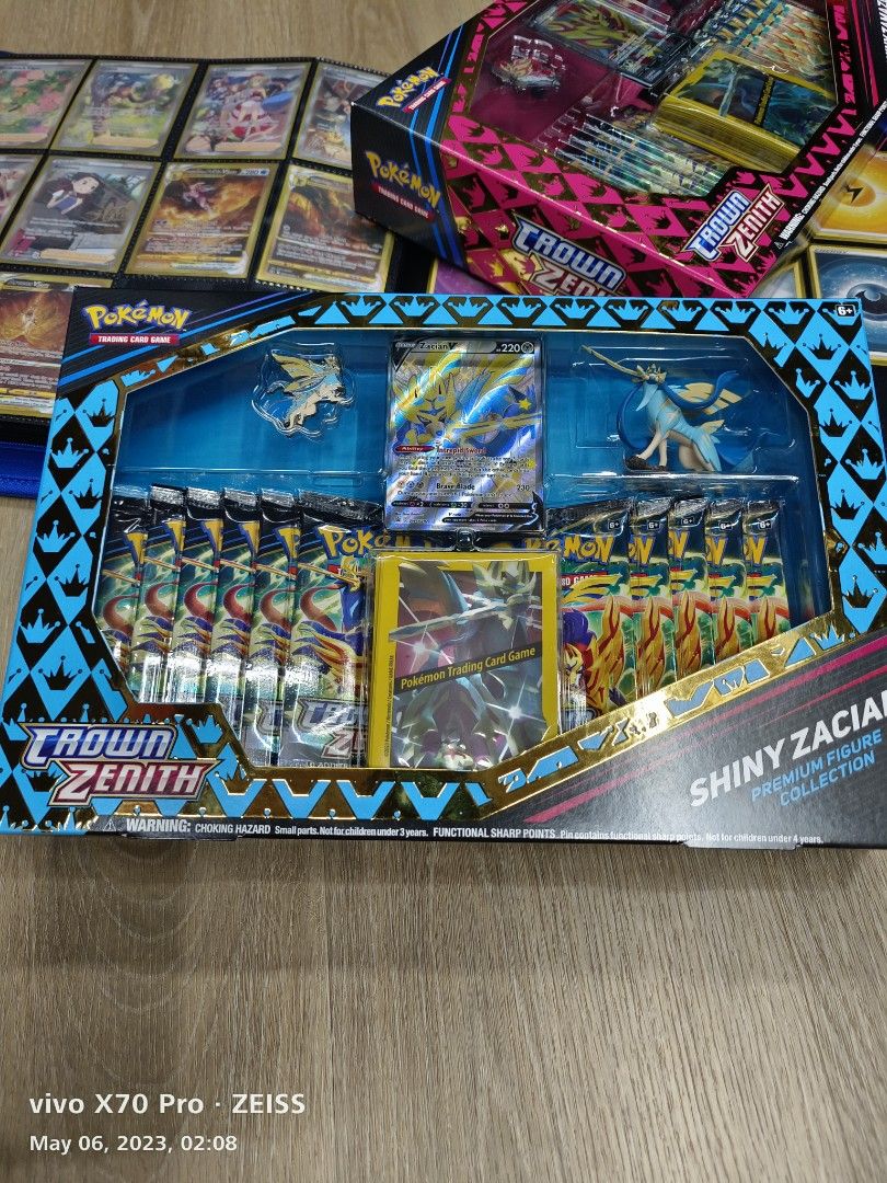 Crown Zenith Booster Packs, Hobbies & Toys, Toys & Games on Carousell