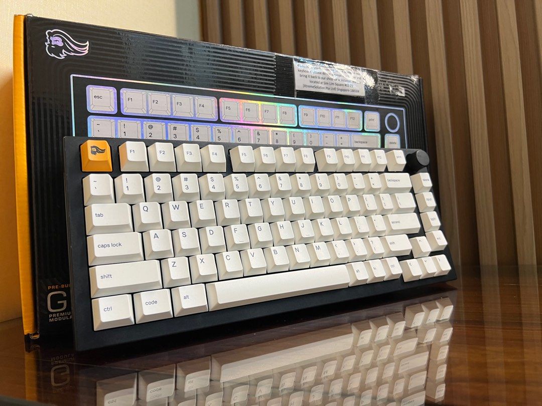 Custom Modded Fully Built GMMK Pro, Computers & Tech, Parts & Accessories, Computer Keyboard on ...