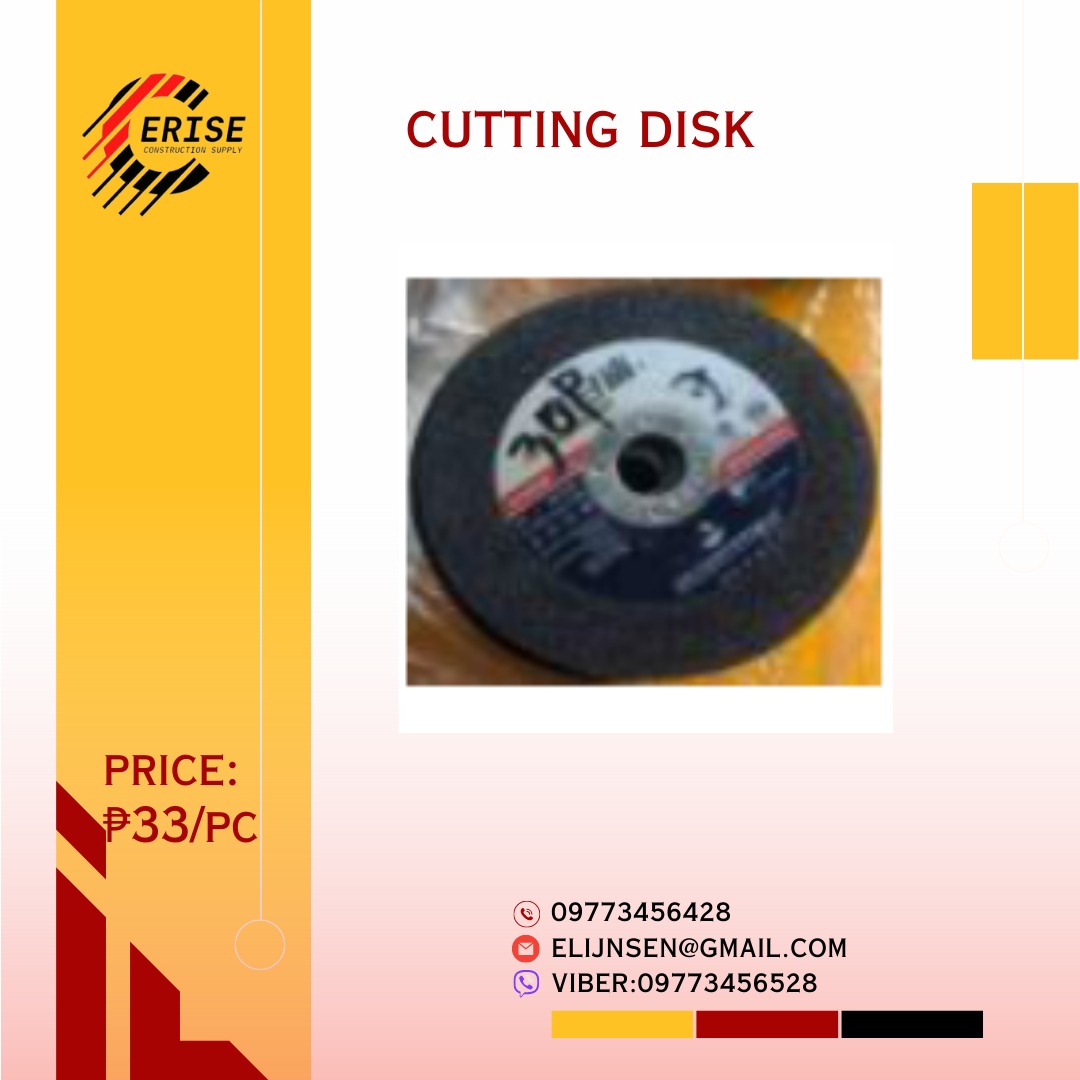 CUTTING DISK, Commercial & Industrial, Construction & Building ...
