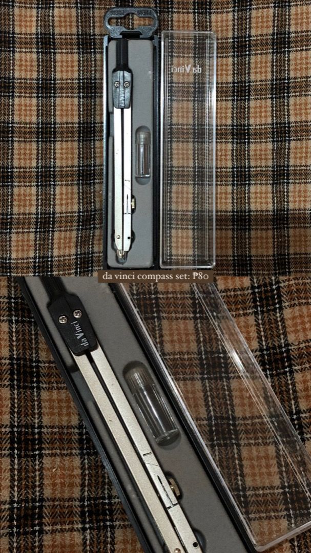 DA VINCI COMPASS SET, Hobbies & Toys, Stationary & Craft, Stationery ...