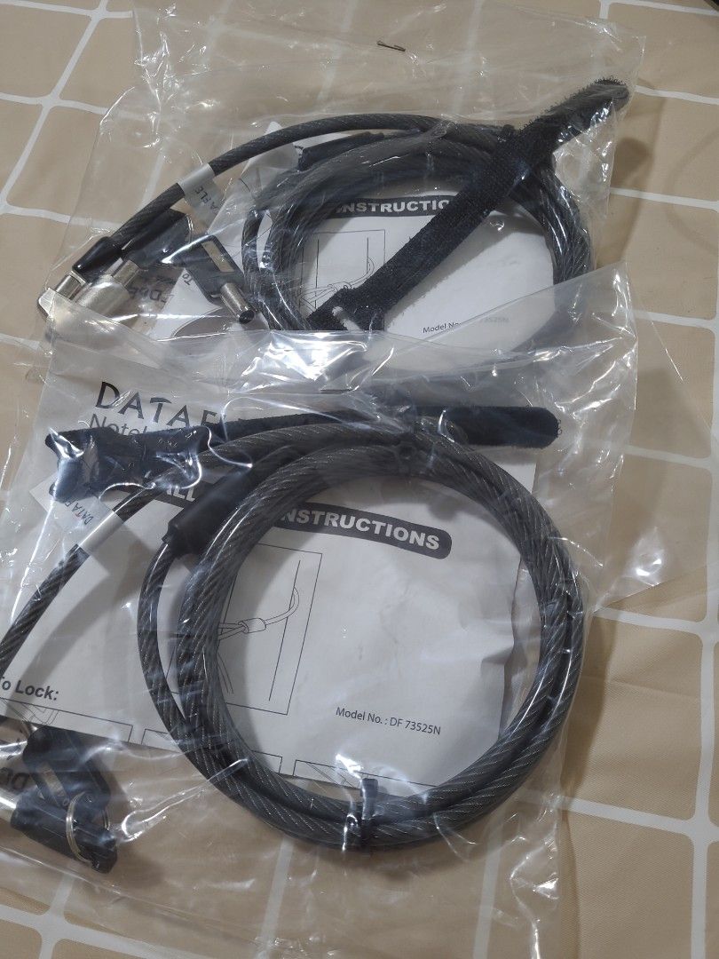 Dataflex laptop lock, Computers & Tech, Parts & Accessories, Cables ...