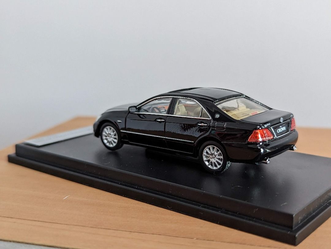 DCM Toyota Crown 12th 1/64 Black, Hobbies & Toys, Toys & Games on Carousell
