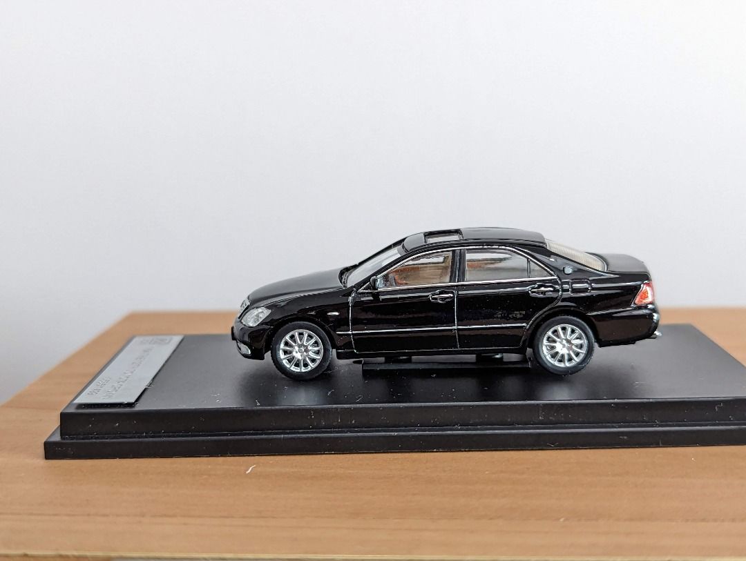 DCM Toyota Crown 12th 1/64 Black, Hobbies & Toys, Toys & Games on Carousell