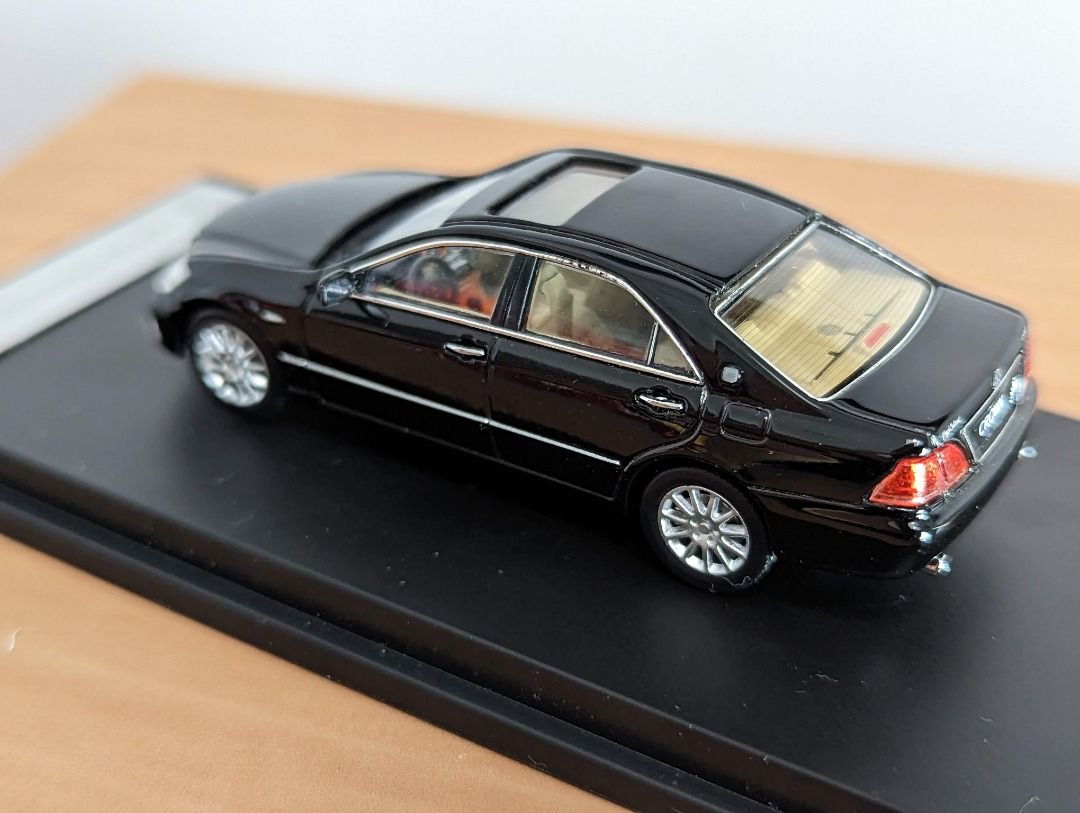 DCM Toyota Crown 12th 1/64 Black, Hobbies & Toys, Toys & Games on Carousell
