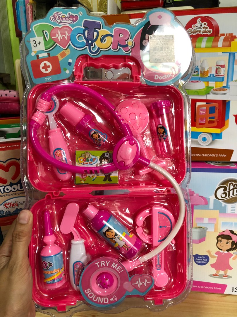 Doctor Set Pink, Hobbies & Toys, Toys & Games on Carousell