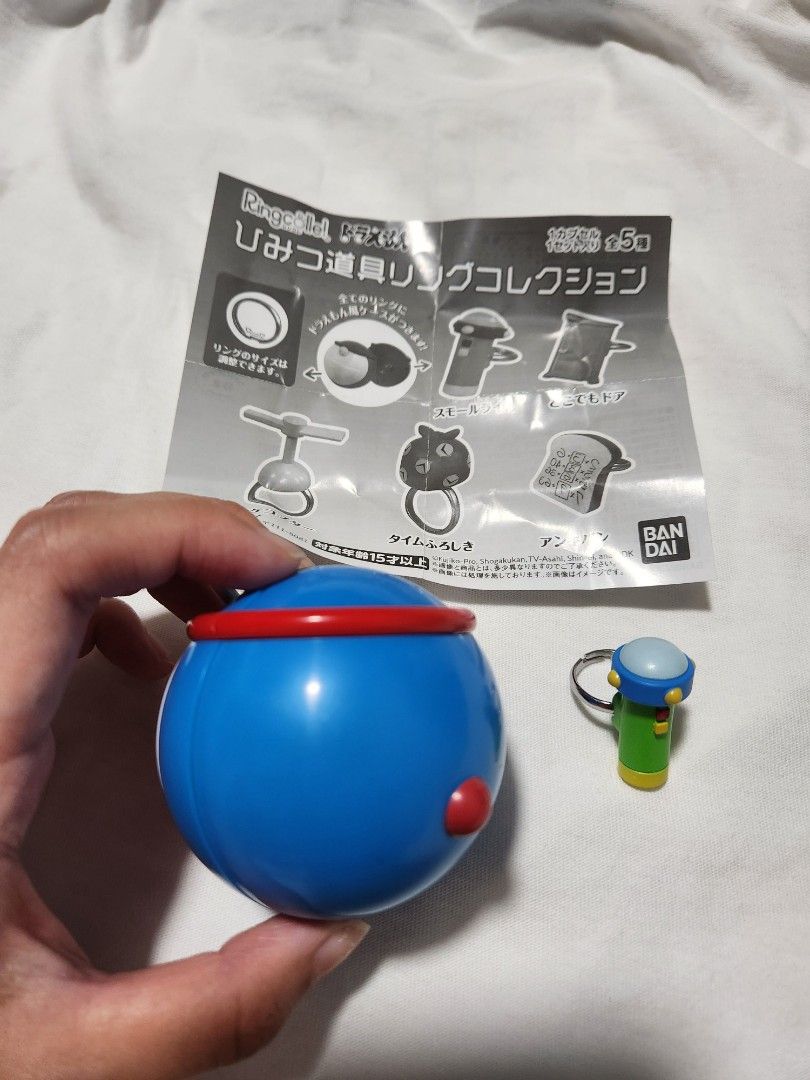 Doraemon Gachapon / Bandai Doraemon Ring, Hobbies & Toys, Toys & Games ...