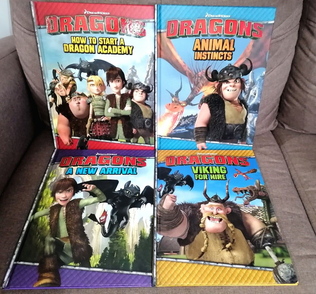 DreamWorks Dragons: My Library, Hobbies & Toys, Books & Magazines ...