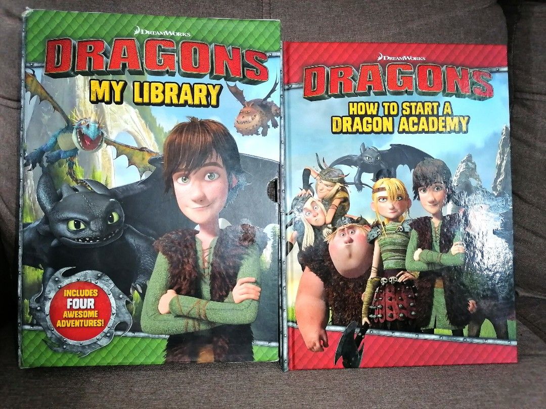 DreamWorks Dragons: My Library, Hobbies & Toys, Books & Magazines ...