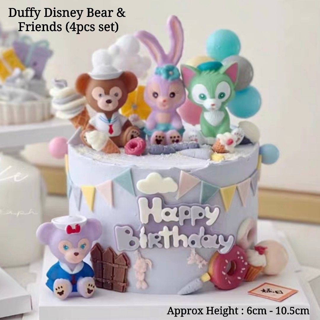 Duffy Disney Bear And Friends Figurines Cake Topper Hobbies And Toys Toys