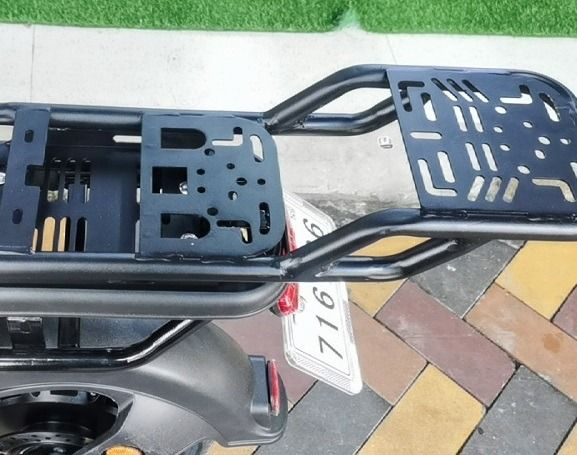 Ebike Controller space extended with pillion seat rack [PAB Eco drive ...