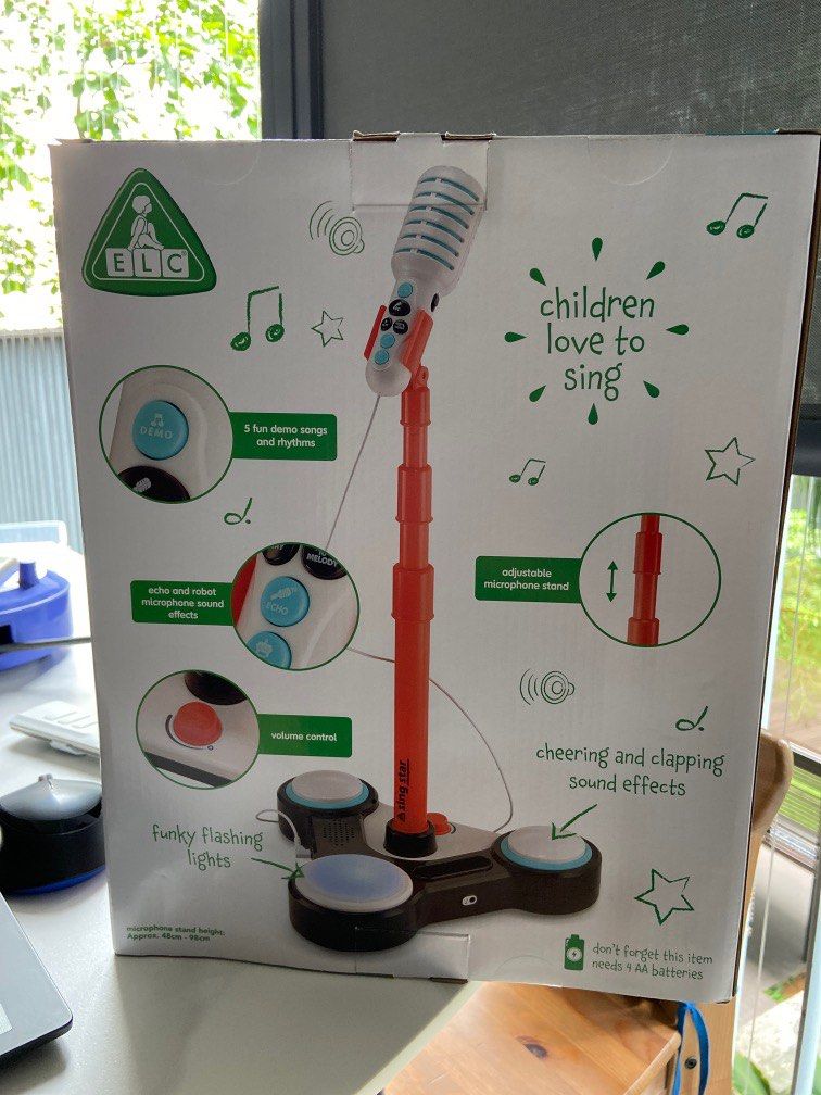 ELC Sing Star Microphone, Hobbies & Toys, Toys & Games on Carousell