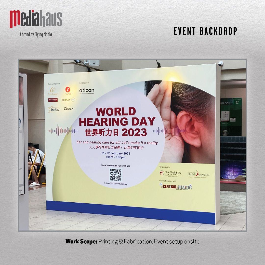 Event Backdrop Design, Printing Services, Business Services, Printing ...