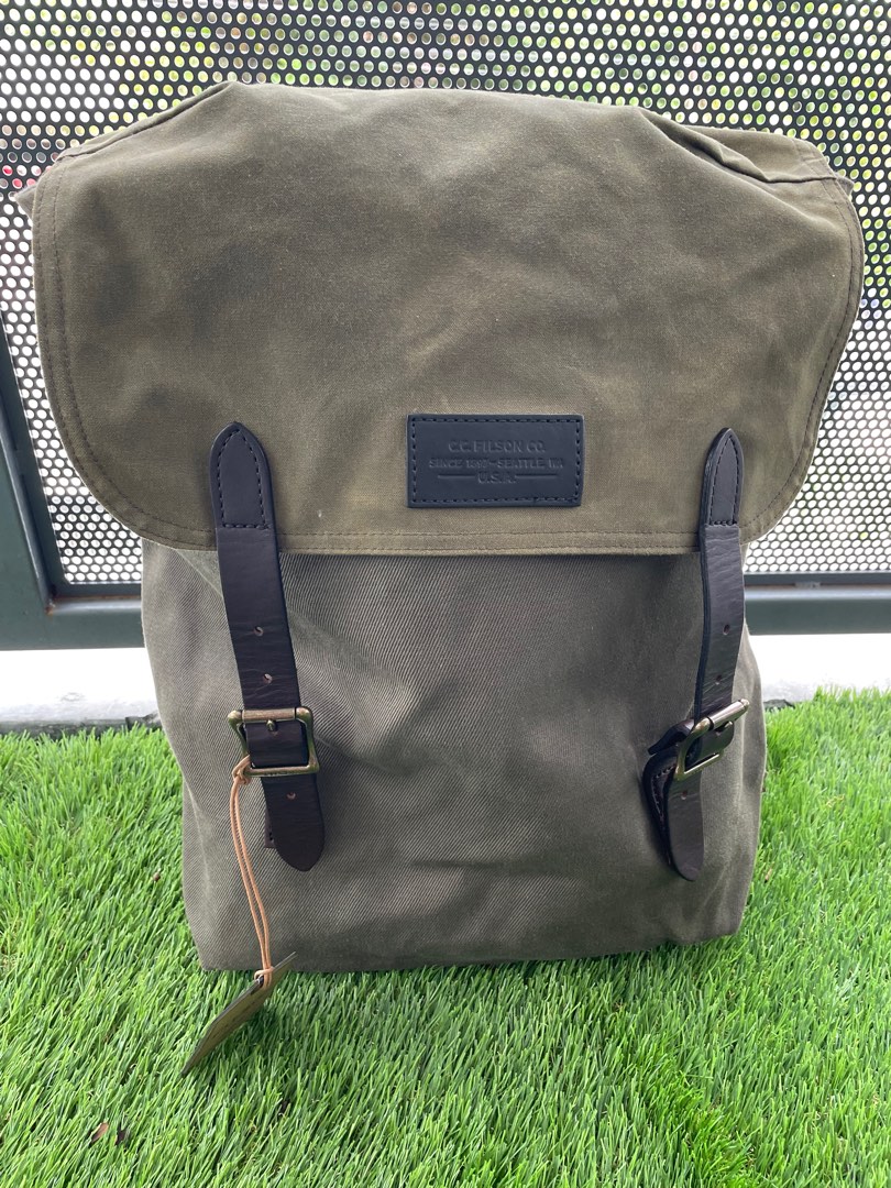 Filson Rugged Twill Ranger Backpack, Men's Fashion, Bags, Backpacks on ...