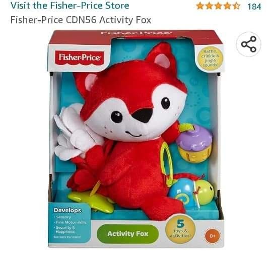 Fisher Price Activity Fox, Babies & Kids, Infant Playtime on Carousell