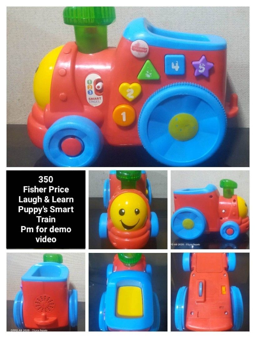 Fisher Price Laugh & Learn Puppy's Smart Train on Carousell