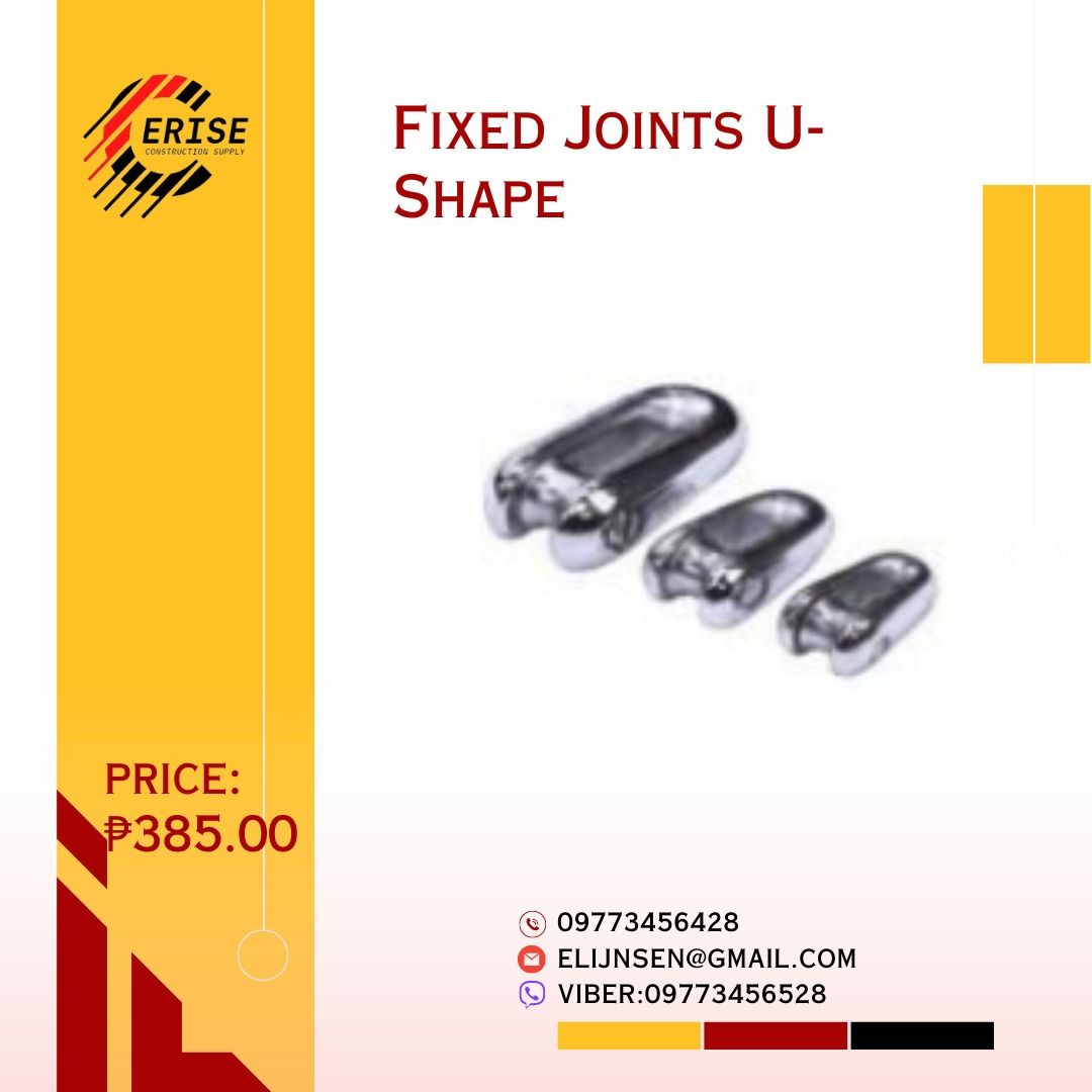 FIXED JOINTS U-SHAPE, Commercial & Industrial, Construction & Building ...