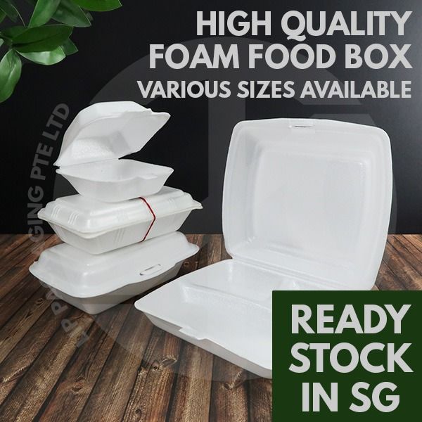 Foam Lunch Boxes / Styrofoam Food Box / Lunchbox, Furniture & Home ...