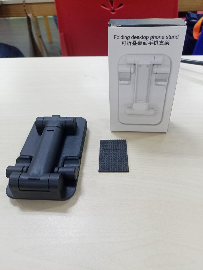 Folding, portable handphone stand - black, Mobile Phones & Gadgets ...