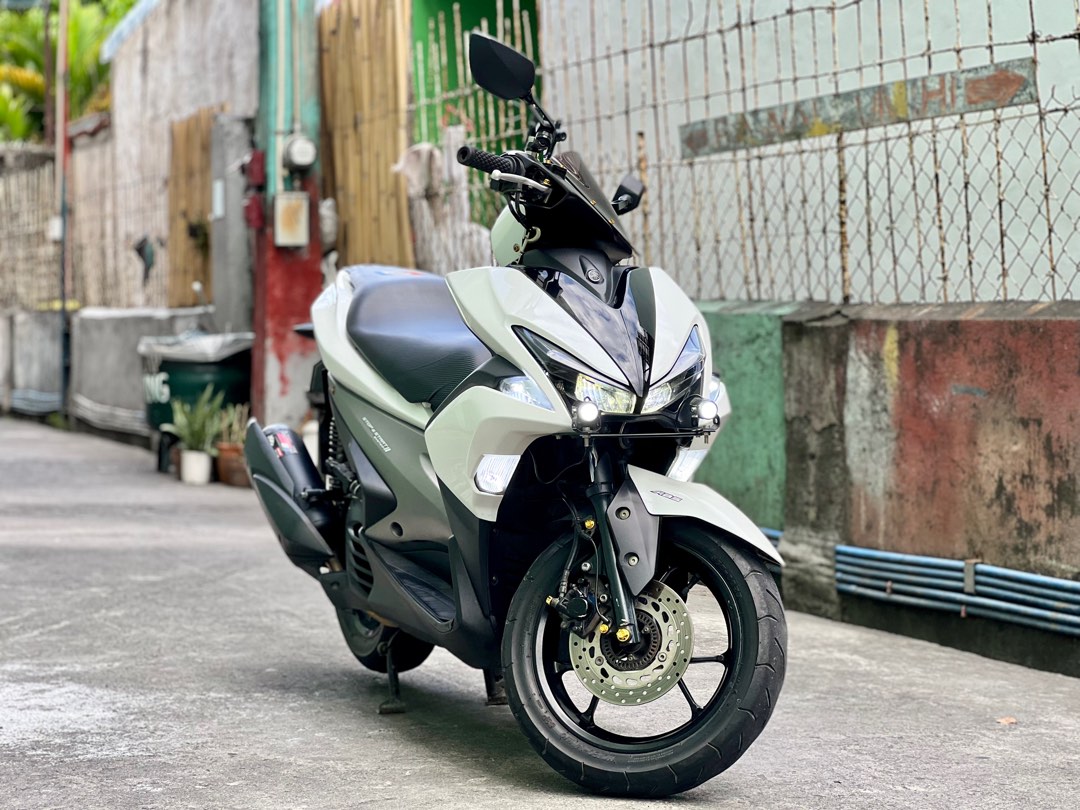 FOR SALE OR SWAP 2020 Yamaha Aerox ABS keyless pearl white on Carousell