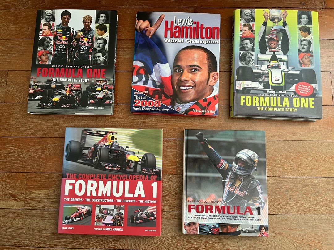 Formula 1 books, Hobbies & Toys, Memorabilia & Collectibles, Stamps ...