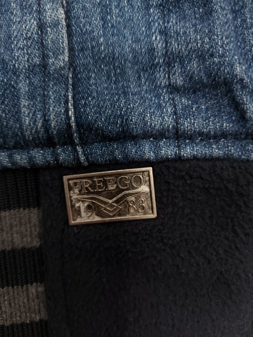 Freego Denim Jacket, Men's Fashion, Coats, Jackets and Outerwear on ...