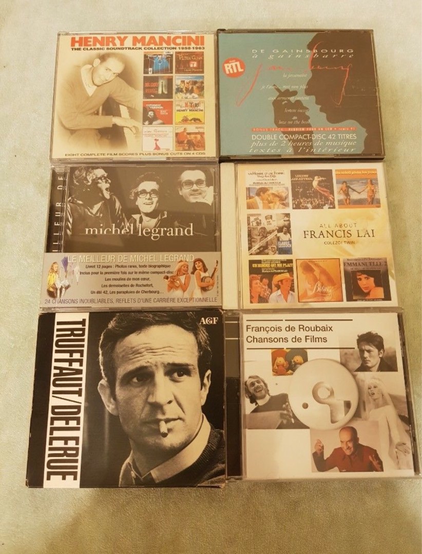 French Composers Audiophile Boxsets Georges Delerue/Francois de Roubaix ...