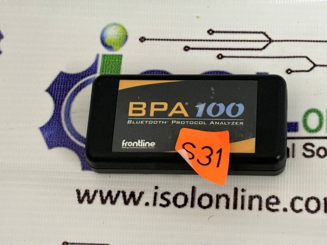 Frontline BPA100 2013-13001 Bluetooth Protocol Analyzer USB PW 2013 ...