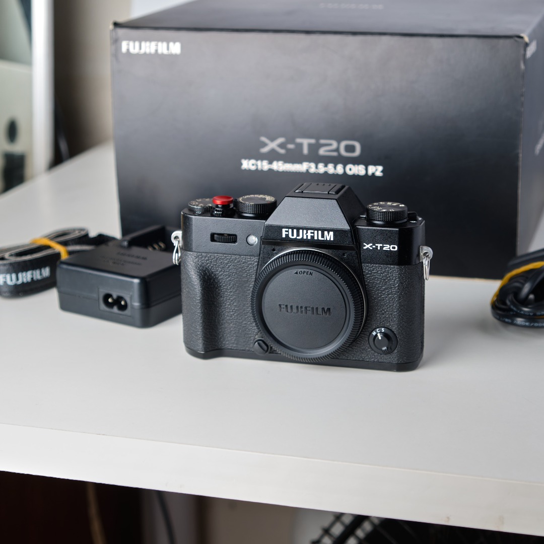 Fujifilm X-T20 xt20 body only mirrorless camera black, Photography ...