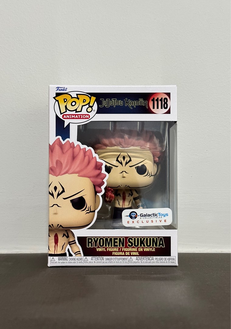 Funko pop clearance Jujutsu Kaisen Ryomen Sukuna 1118 Anime Animation ...