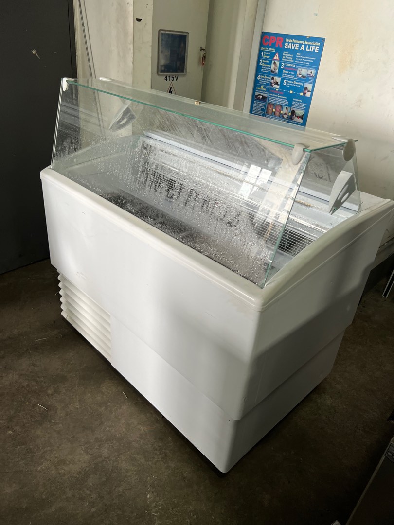 Gelato Ice Cream Freezer/Display Ice Cream/Commercial Fridge, TV & Home ...