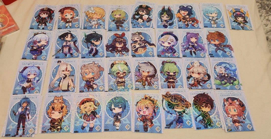 Genshin Impact Cards, Hobbies & Toys, Toys & Games on Carousell