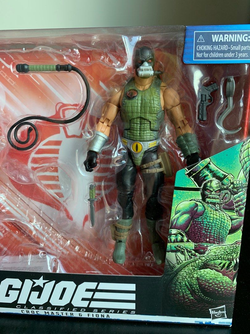 GI Joe Croc Master only, Hobbies & Toys, Toys & Games on Carousell