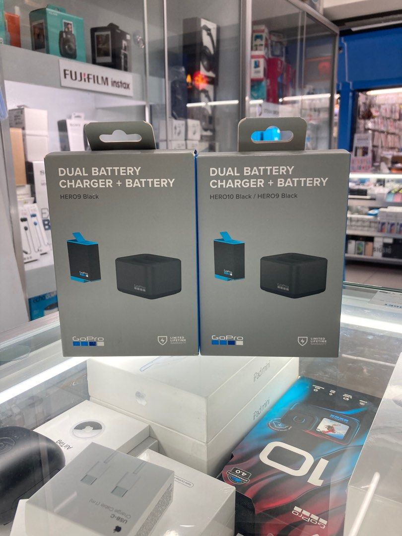 Gopro hero 9 10 11 dual battery charger ADDBD-001 SPBL1B brandnew and ...