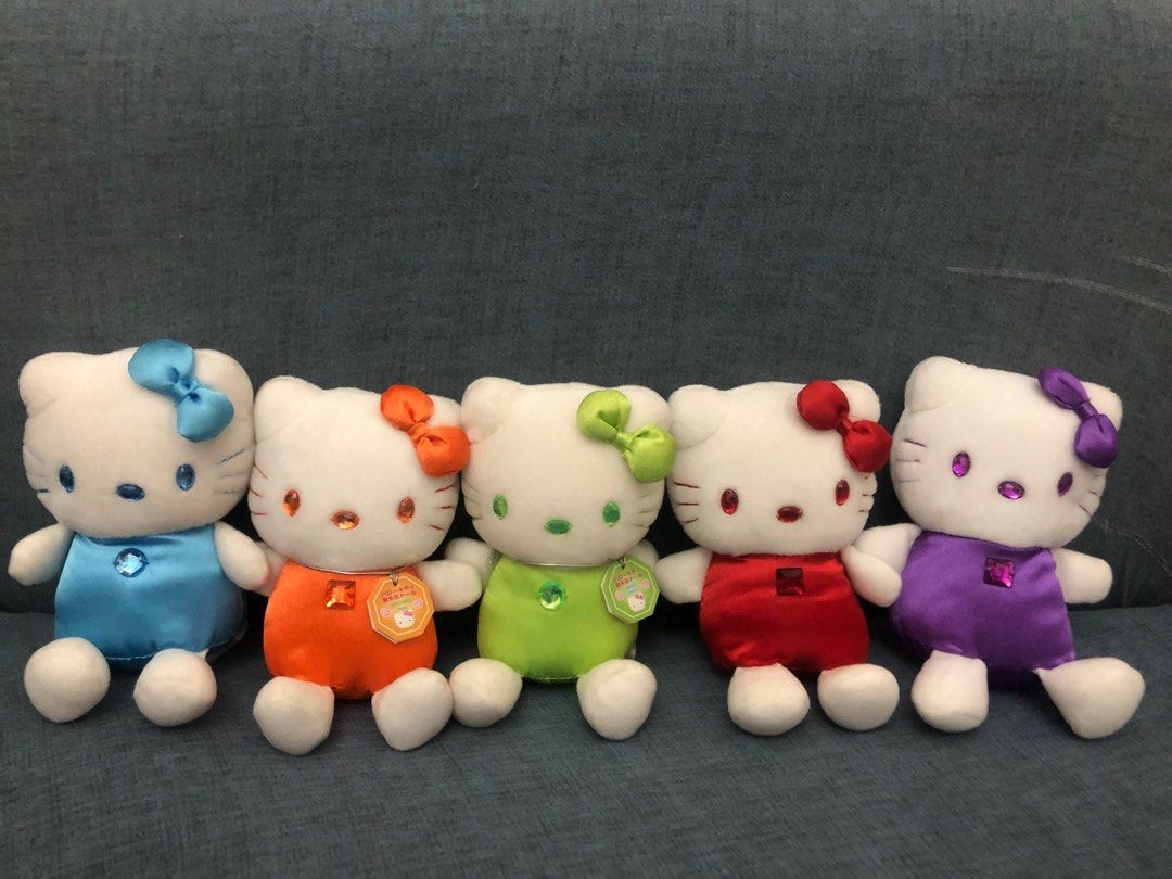 Hello kitty birthstone set plush on Carousell