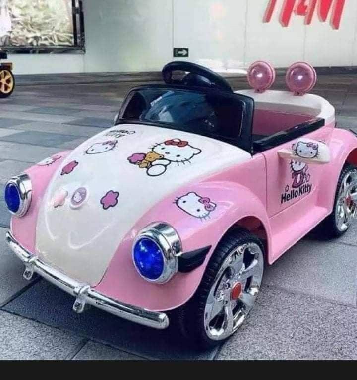 Hello kitty ride on toy car for kids on Carousell