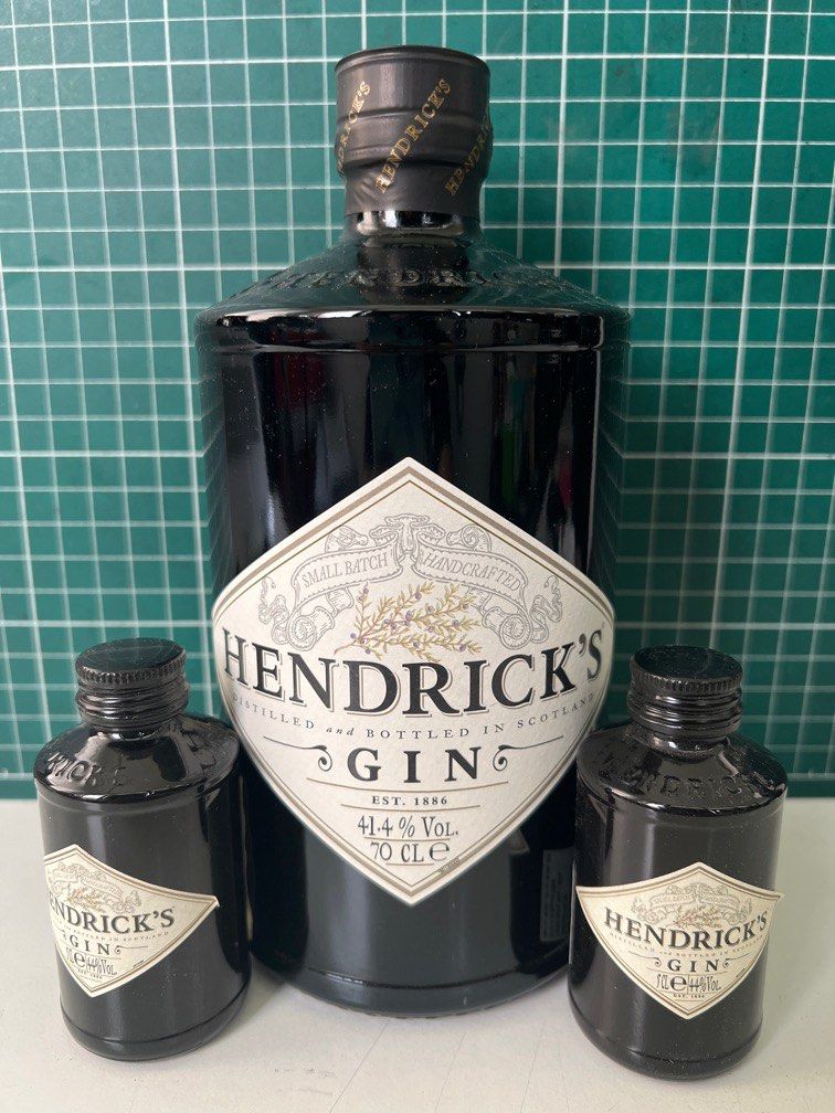 Hendrick's Gin 700ml, Food & Drinks, Alcoholic Beverages on Carousell